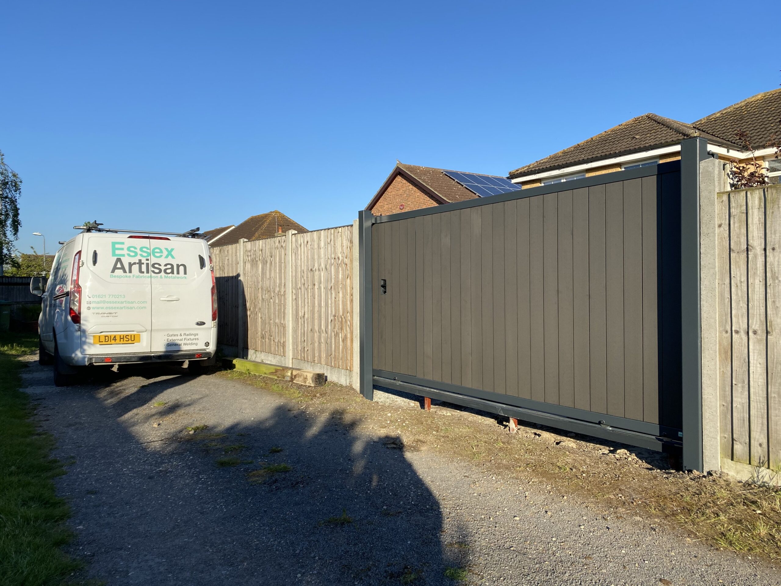 Manual Sliding Gate-Mayland - Essex Artisan