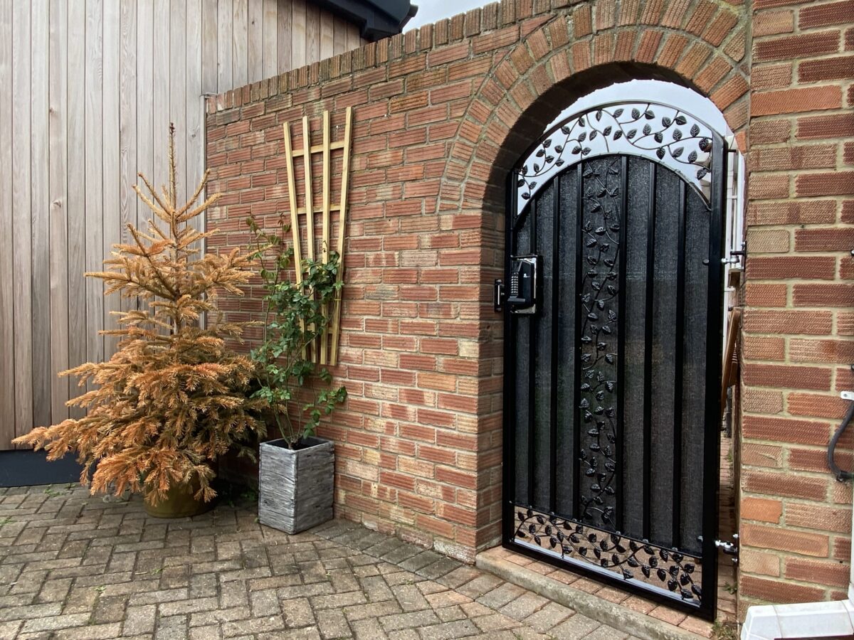 Metal Garden Gate - Essex Artisan